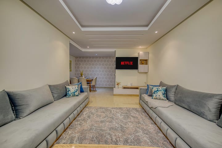 Appartement Spacieux, Résidence Calme Et Sécurisée - Agadir