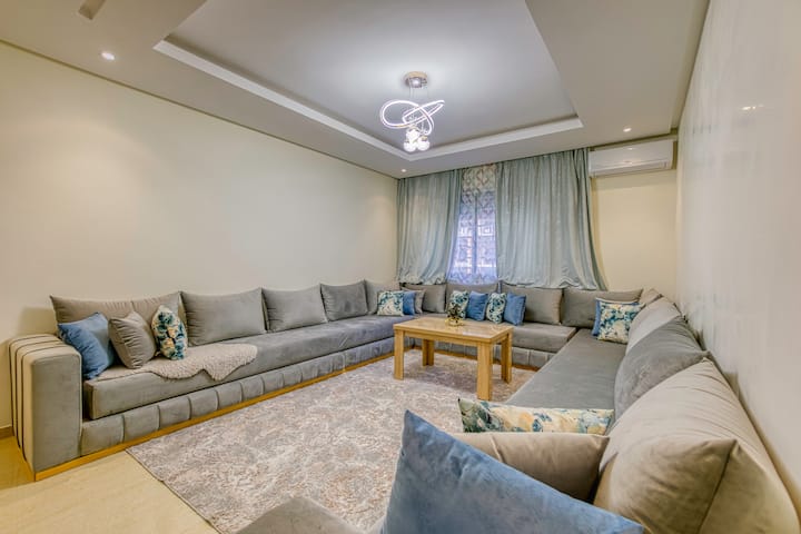 Grand Appart Design Avec Piscine - Plage à 15min - Agadir