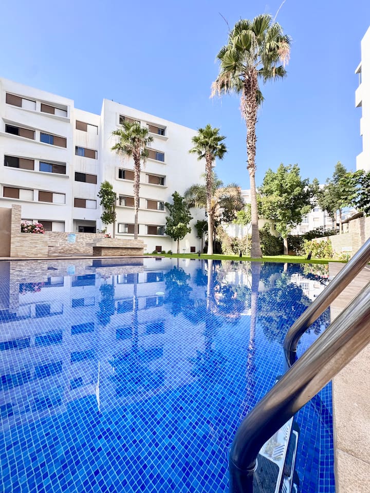 Chic Pool Spot Iken Park Luxury's Homeagadir Bay - Agadir