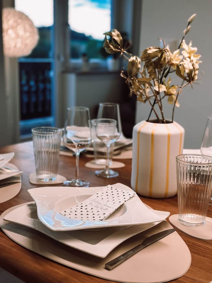 Landhaus Refugium | Raum & Ruhe | Kamin & Balkon - Furth im Wald