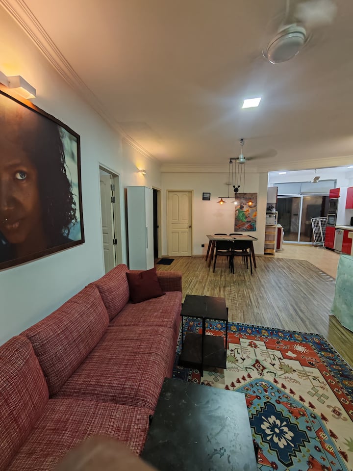 Luxury 2br Serviced Apt | Easy Airport Access - Maldives