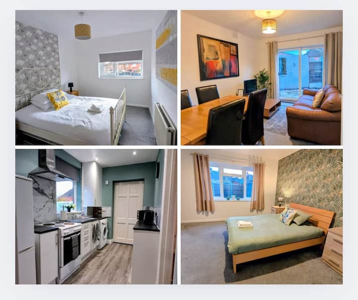 Lilac Road Four Bedroom Home With Free Parking - Hinckley