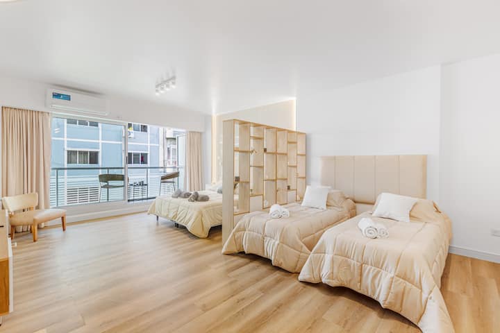 Loft Playero Automatizado Hasta 6 Pax En Recoleta - Buenos Aires
