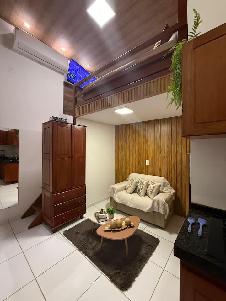 04 Kitnet Próximo Da Praia Com Ar-condicionado - Alagoas (estado)