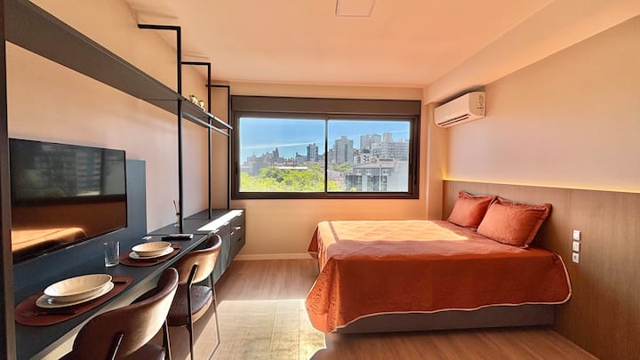 Studio Moinhos, Academia, Nespresso, Vaga, Wi-fi - Porto Alegre