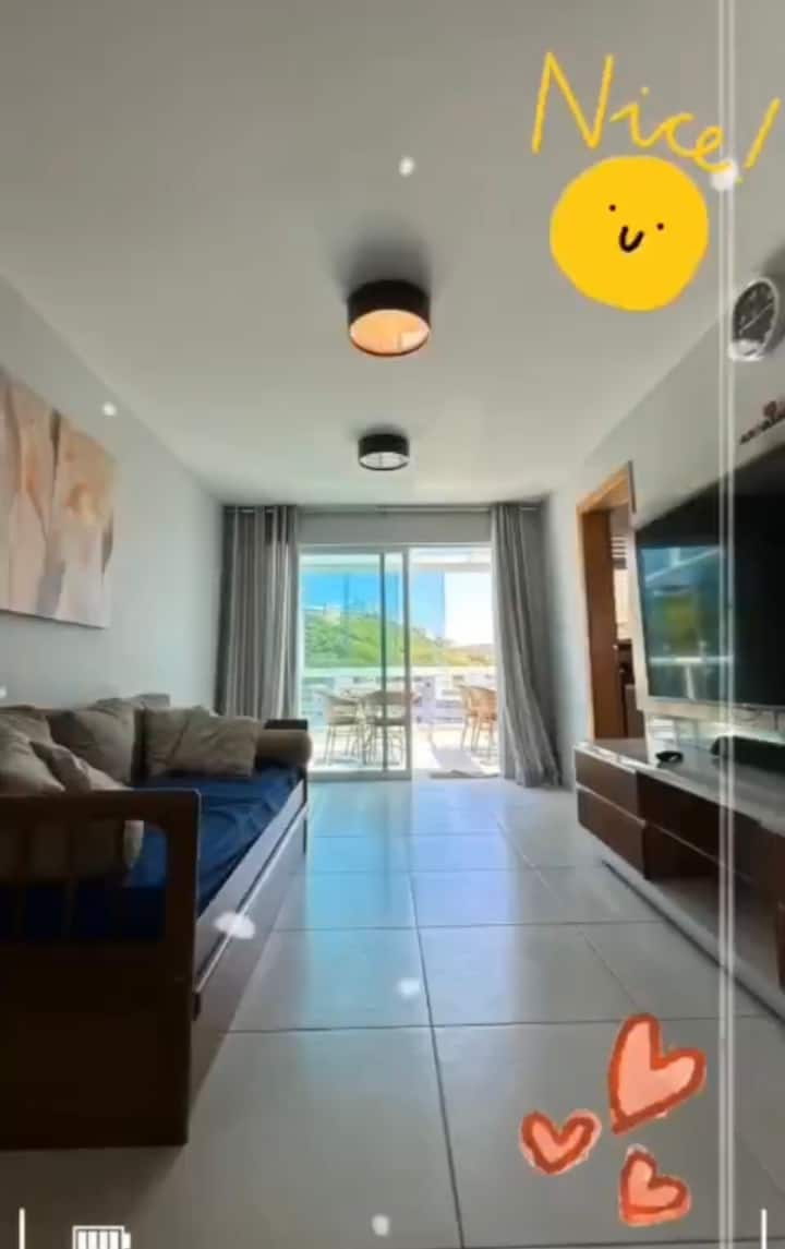 Cobertura No Lê Bom Vivan. Vista Para Praia Grande - Arraial do Cabo