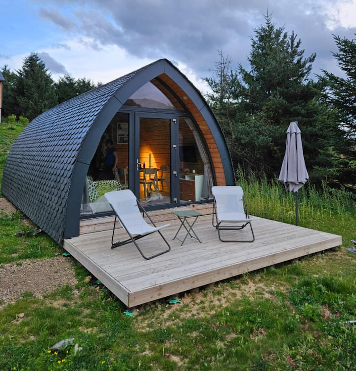 Cabane Nature Mont Lozère - La Cabane D'antoine - Mont Lozère