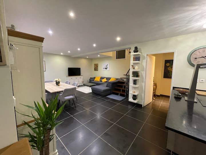 Maison Moderne - Jardin - Proche Métro Gratte-ciel - Villeurbanne