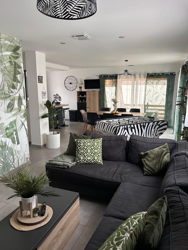 Villa Tropicale + Camping 4 éToiles Bel ÉTé Anduze - Alès