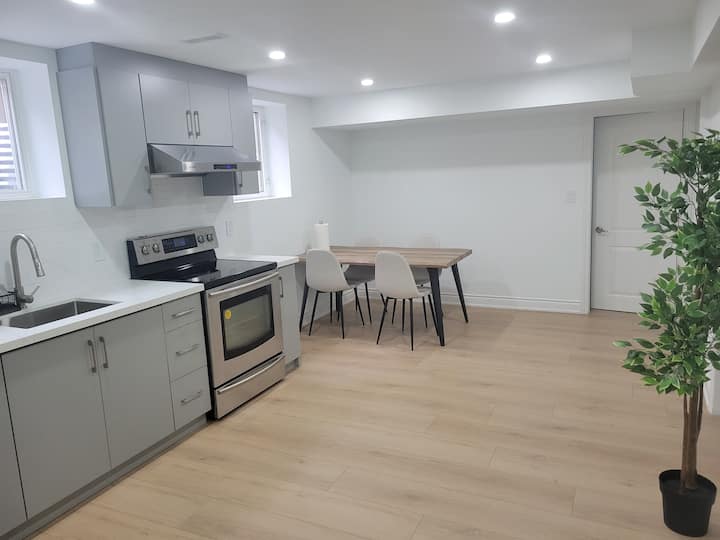 Modern Comfort In A Cozy Basement–perfect & Relax - Brampton