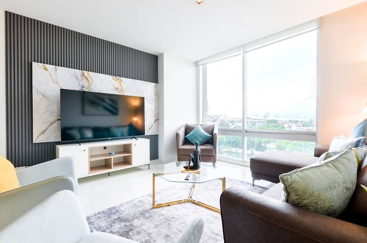 ¡Luxury In Santa Lucía! Wifi, Gym & Pool 6 Guests - Monterrey