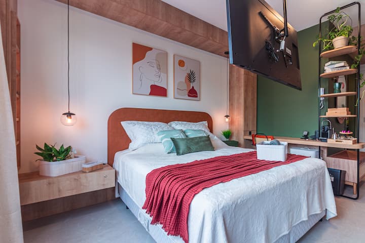 Lindo E Aconchegante Studio No Moinho De Ventos! - Porto Alegre