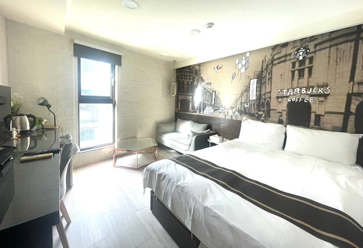 [有窗]Cozy Double Stay｜near Ximen  | Sweet Home - Taipei