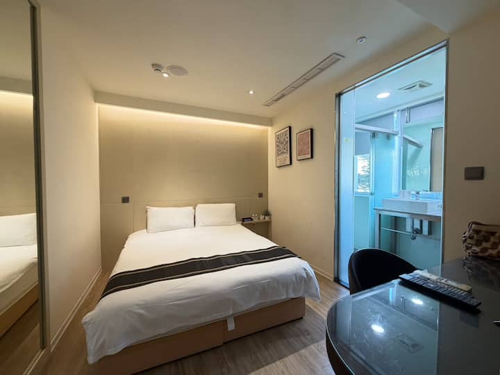 Double ｜Ideal For Solo Travelers  | Mrt Ximen - Taipei