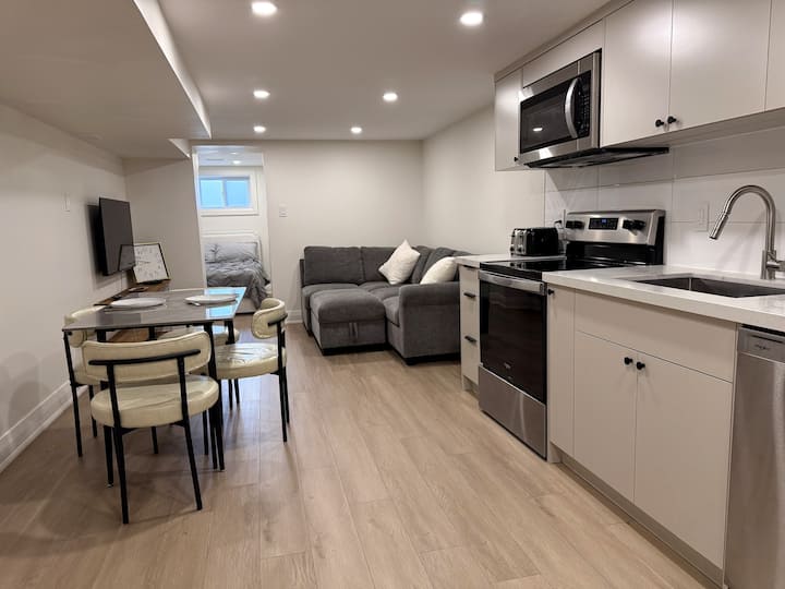 Modern 2br Lower Level Apt By Ossington Subway - Toronto