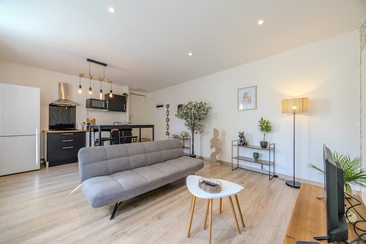 Appart T2 Cocooning - Hyper Centre - Mont-de-Marsan