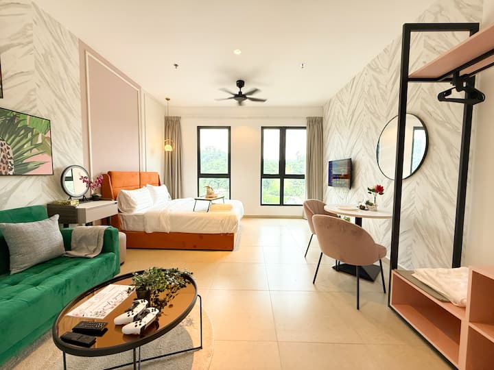 Paxtonz Pj | Modern Soho【2pax】5km To 1u Ttdi Ikea - Petaling Jaya