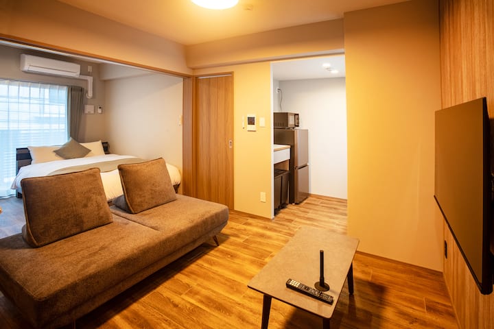 【Grand Inn Hakata】ファミリールーム　キッチン・洗濯機付　禁煙 - Fukuoka