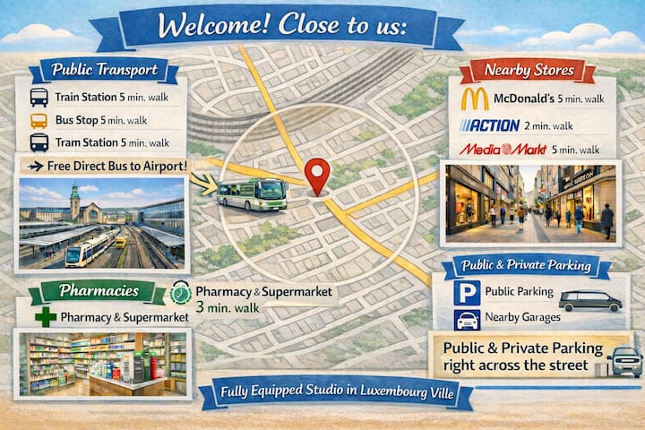 Apartments Luxembourg City Center - Luxembourg