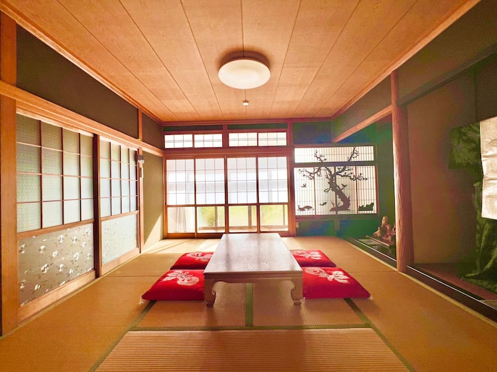 【新規Openにつきうどんプレゼント】古民家/3dk/最大10人/4台p有/バス停すぐ/空港車17分 - Takamatsu