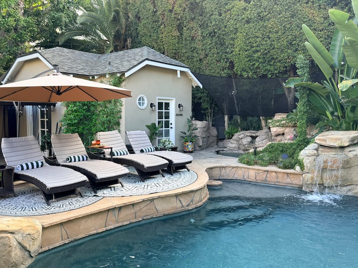 Private Pool & Jacuzzi Guesthouse West Hollywood - Hollywood, CA