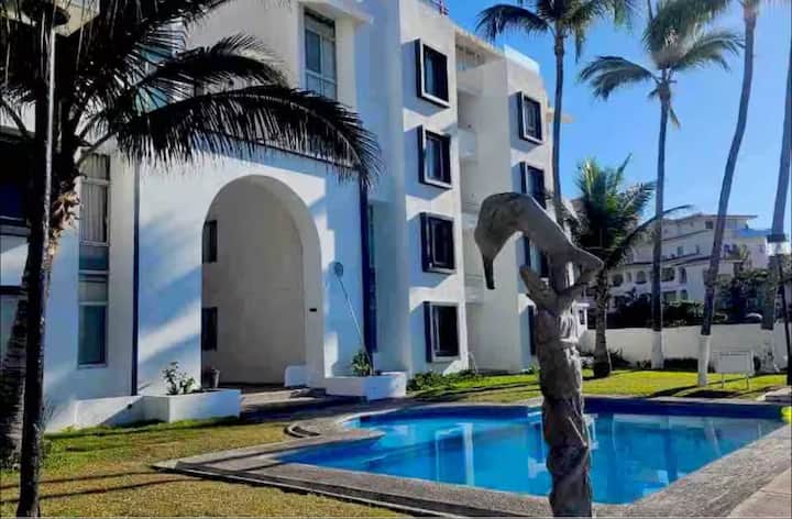 Loft Con Acceso Directo A Playa Y Alberca - Manzanillo