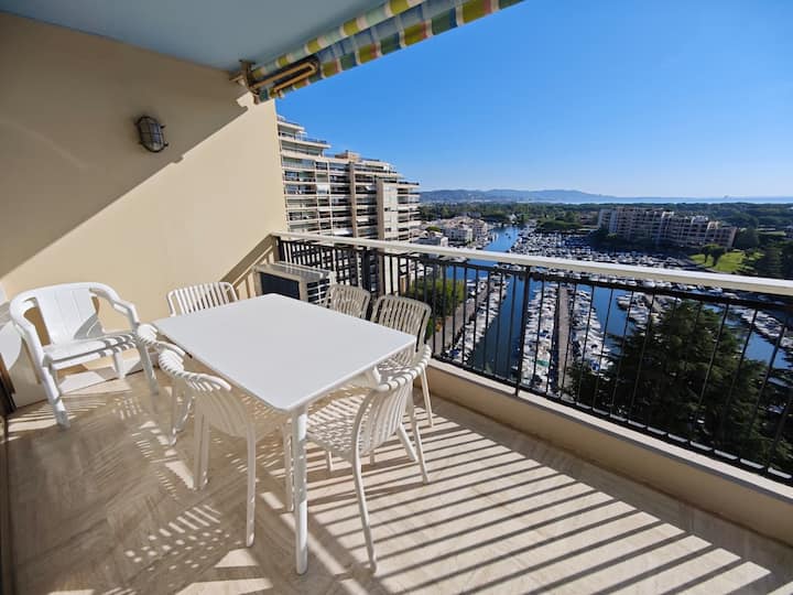 Le Naxos - Vue Mer, Piscine 2 Chambres Terrasse - Mandelieu-la-Napoule