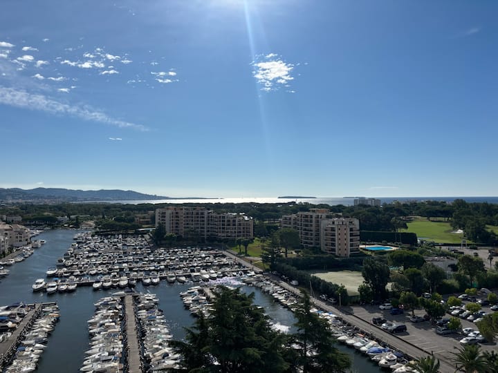 Le Naxos - Vue Mer, Piscine 2 Chambres Terrasse - Mandelieu-la-Napoule