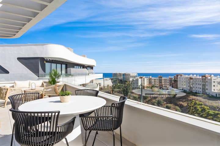 Higueron Sea View Penthouse 2br - Spagna