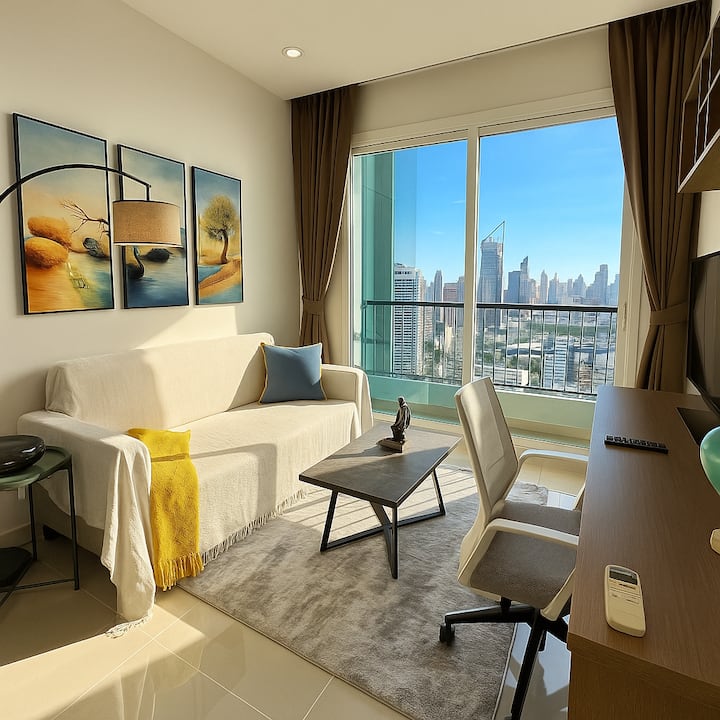 Cozy High-rise Escape Near Nana Bts - Bangkok