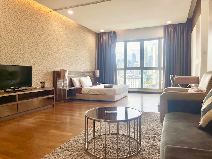 Cozy Studio Klcc View@regalia@pwtc - 쿠알라룸푸르 연방 준주