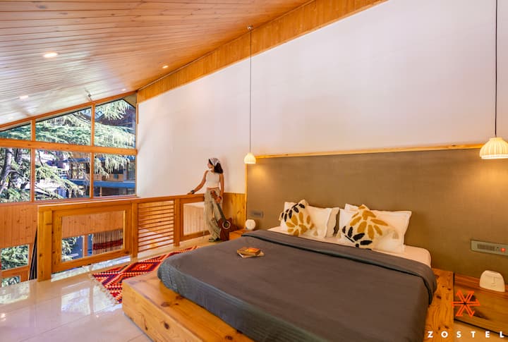 Superior Duplex (Balcony & River View) In Kasol - Kasol