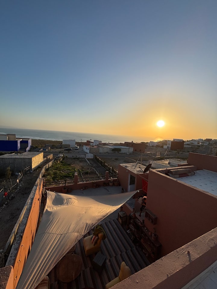Casa Con Terrazza Vista Mare E Giardino Privato - Sidi Kaouki
