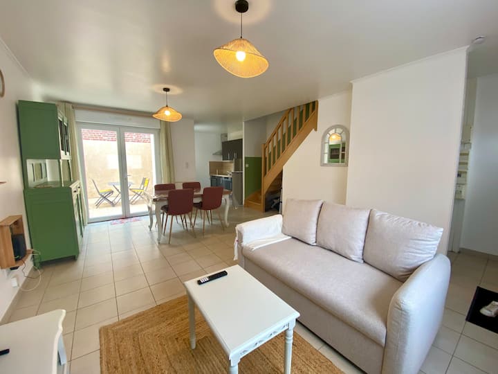 Proche Berck - Maison De Ville 2 Ch. Avec Parking - Cucq