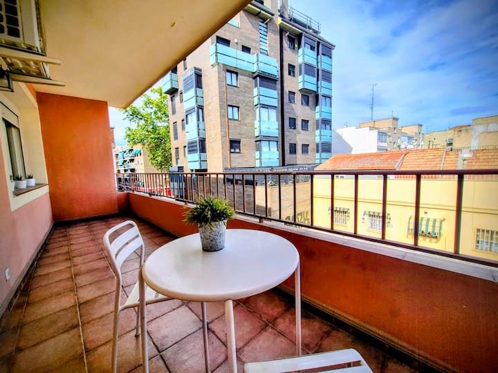 Terraza Santa Leonor - Estación de Coslada Central - Madrid