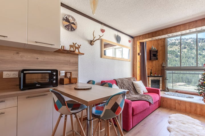 Isola 2000 – Front De Neige, Accès Pistes, 4 Pers - Isola