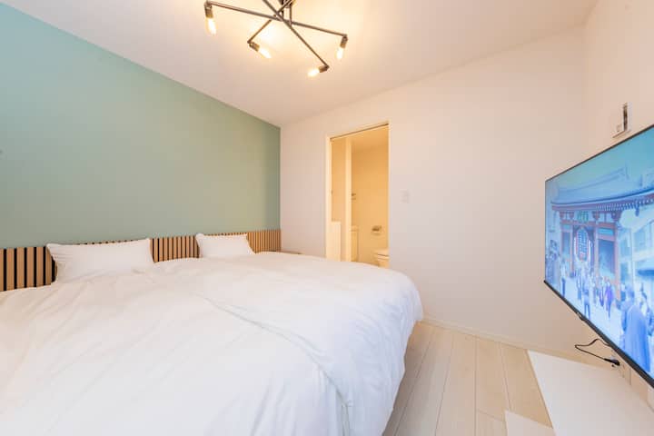 D1a・浅草寺まで徒歩圏内・東京の下町で暮らすように旅をする宿 - Asakusa