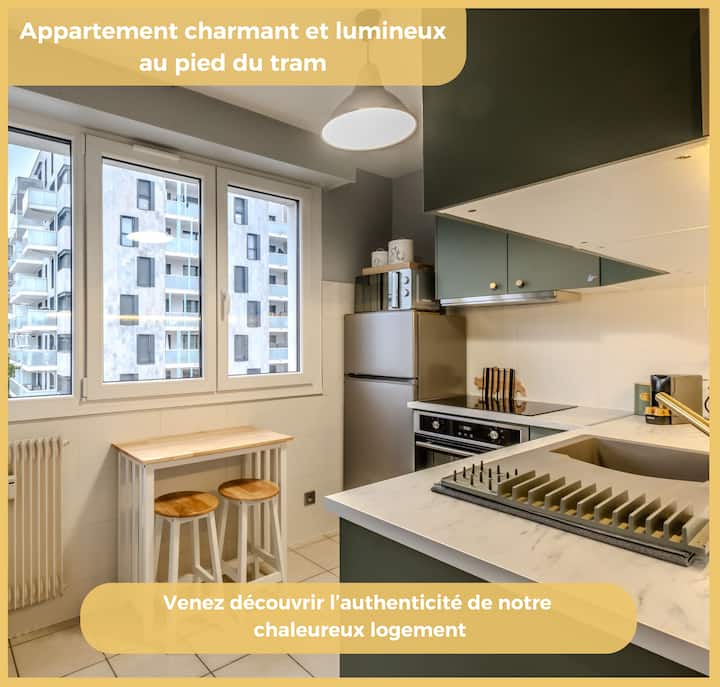 Chez Milène I T2 I Ambilly - Ibis Styles Annemasse Genève