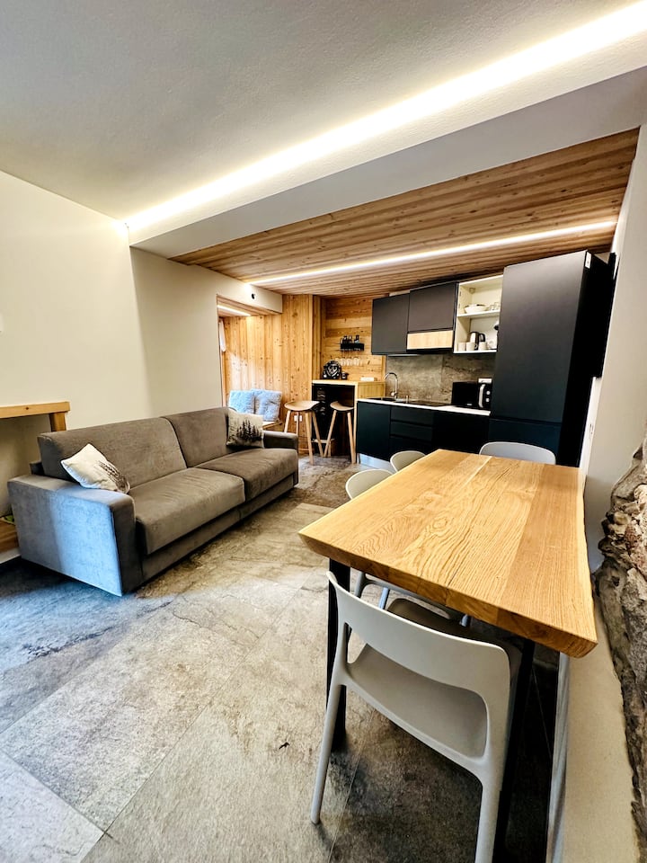 Mulini 22 Trilocale Piano Terra - Bagno Suite - Passo del Tonale