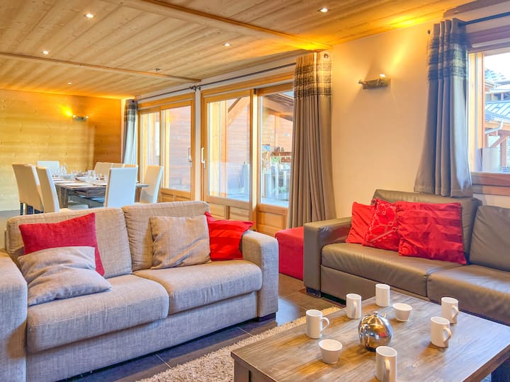 Chalet Mitoyen Coeur De Village Proche Pistes 14 P - Les Gets