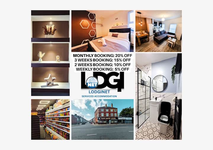 Lodginet Stays - County View | 1br Flat 4 - Guernsey