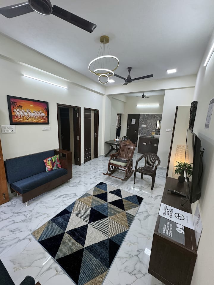 Wif5 Stays 3bhk|wifi& Ac|omr Perungudi Wtc Apollo - Chennai