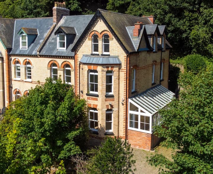 Victorian Woodland Mansion On The Salt Path - Woolacombe