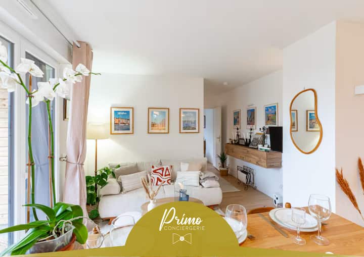 Les Fleurs Du Port - Balcon Et Parking Privé - Honfleur