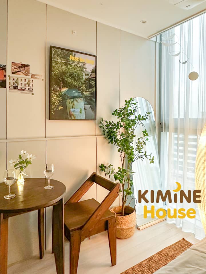 고층 오션뷰/Lk 침대/1시 체크아웃/인천공항15분/장박 할인/무료 주차/세탁 건조기 - 중산동