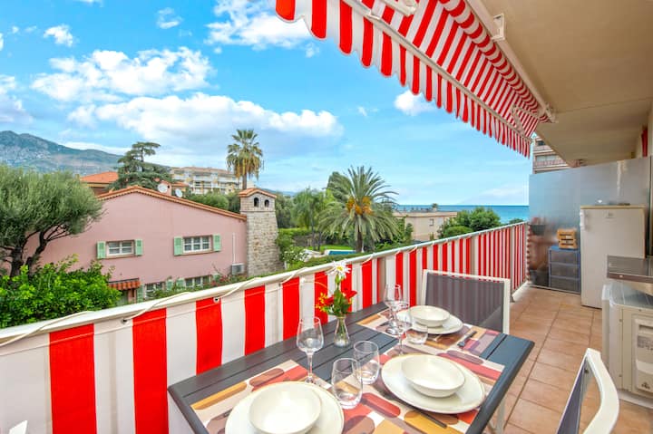 Joli Appart Bien éQuipé – Piscine & Parking - Roquebrune-Cap-Martin