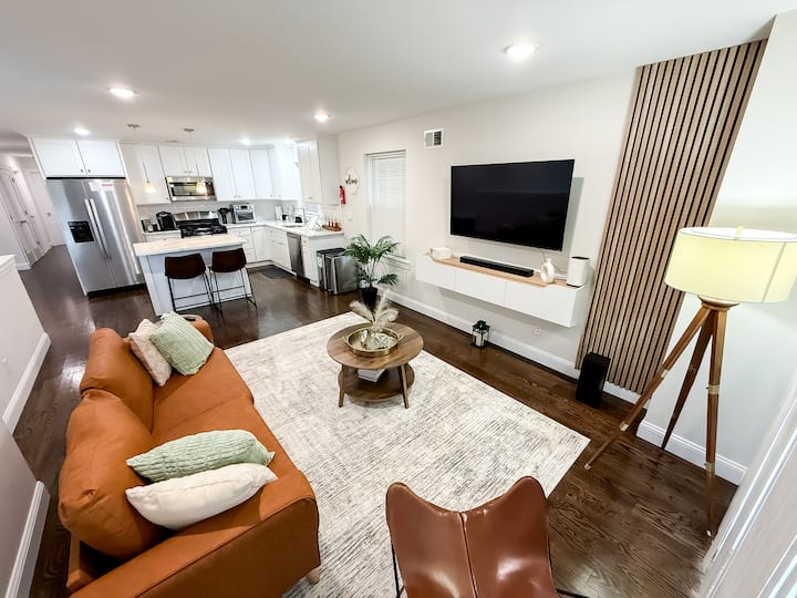 3br Near Ewr | Workspace + Easy Nyc Access - Newark, NJ