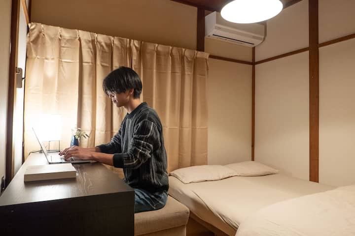ゲストハウス木と枝　ーダブルルームー - Nikko