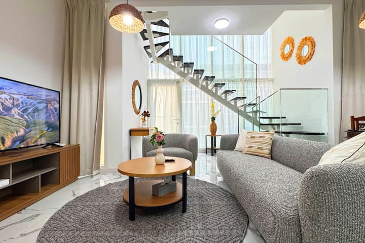 2br Masdar City | Modern Poolside Bliss Escape - Abu Dhabi