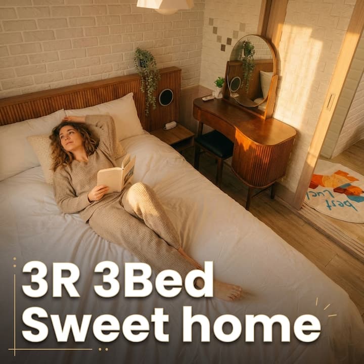 [3m Subway]3b/convenient House/nice Bedding/fast - Seoul